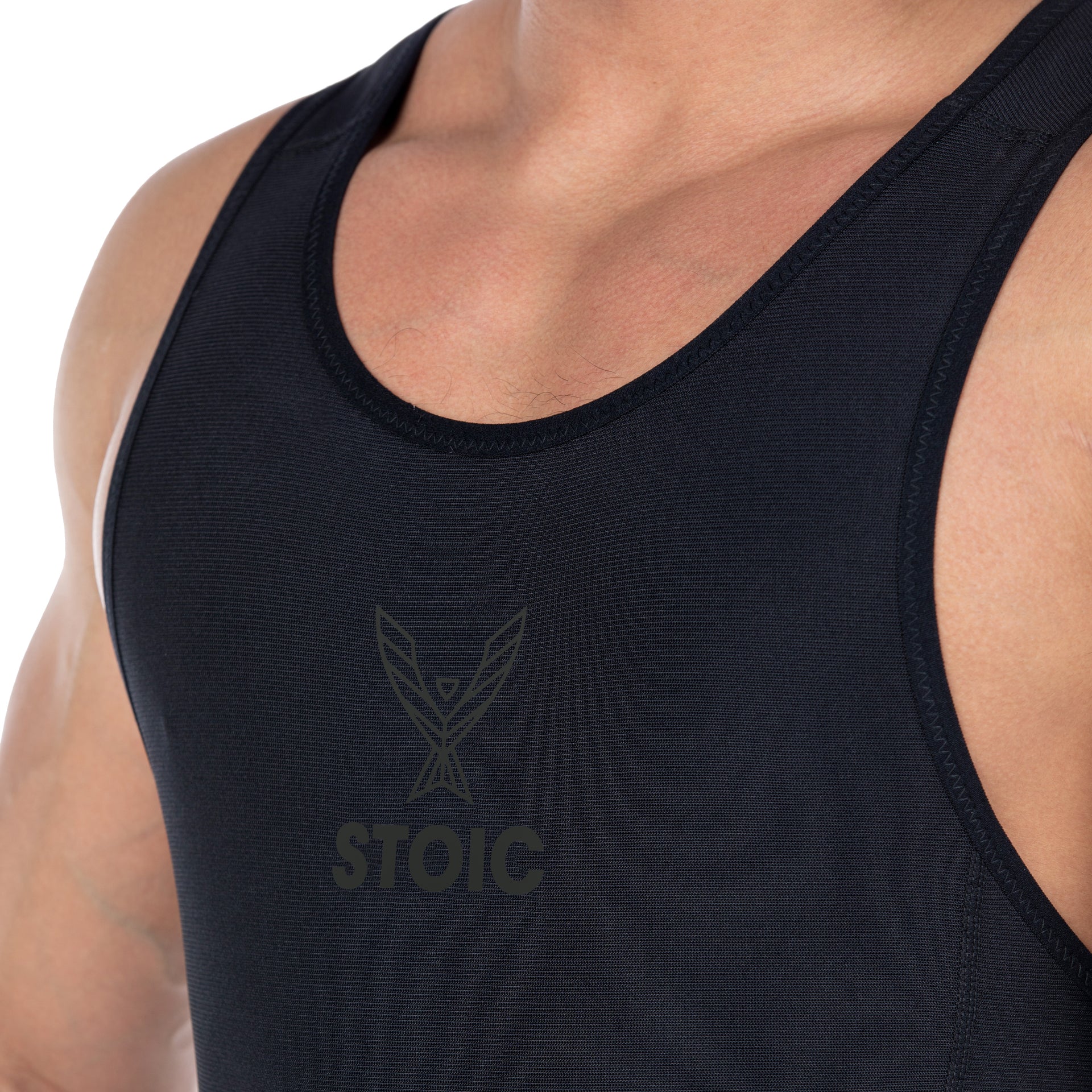 Stoic Powerlifting Singlet — Black Label