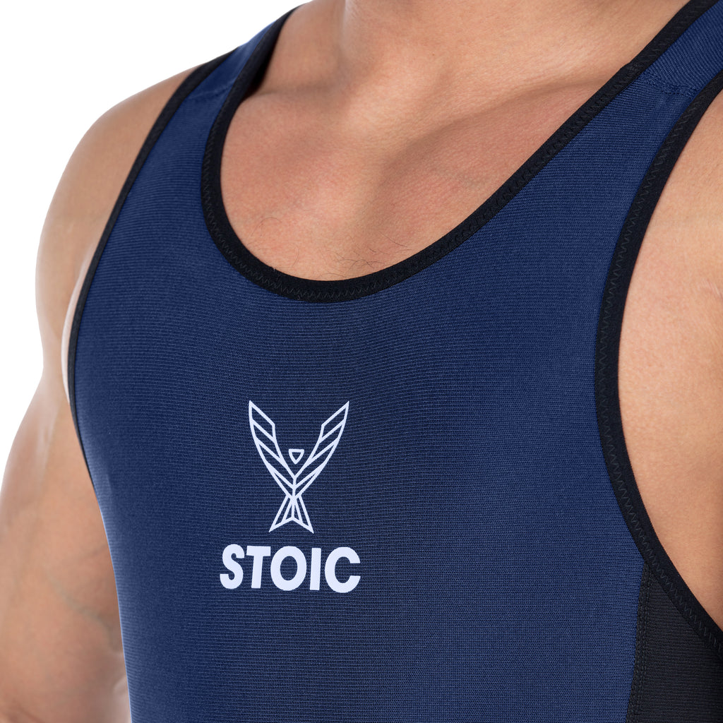Stoic Powerlifting Singlet — Navy